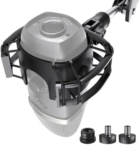 Custom Built for Blue yeti x Shock Mount, 2025 Upgrade Anti-Vibration ...