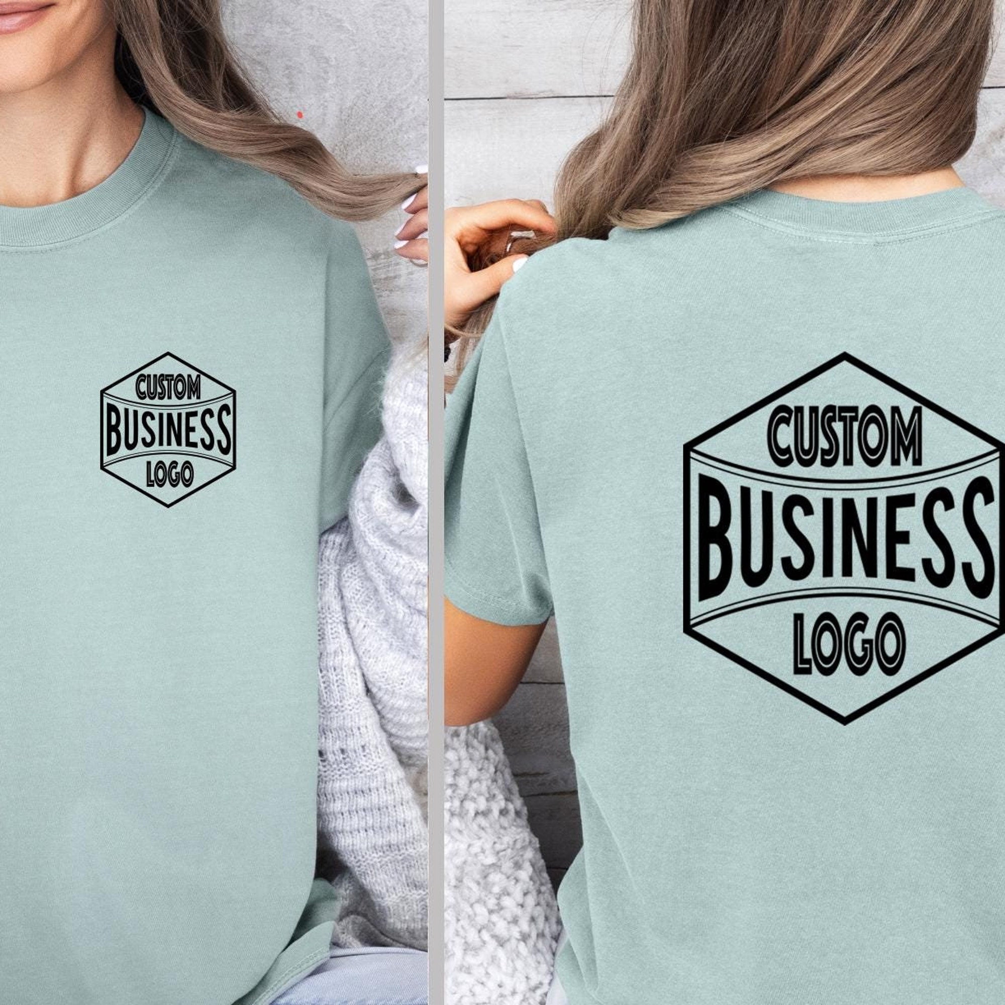 Custom Business Logo T Shirt Custom Logo Shirt Logo Shirt Custom Design ...