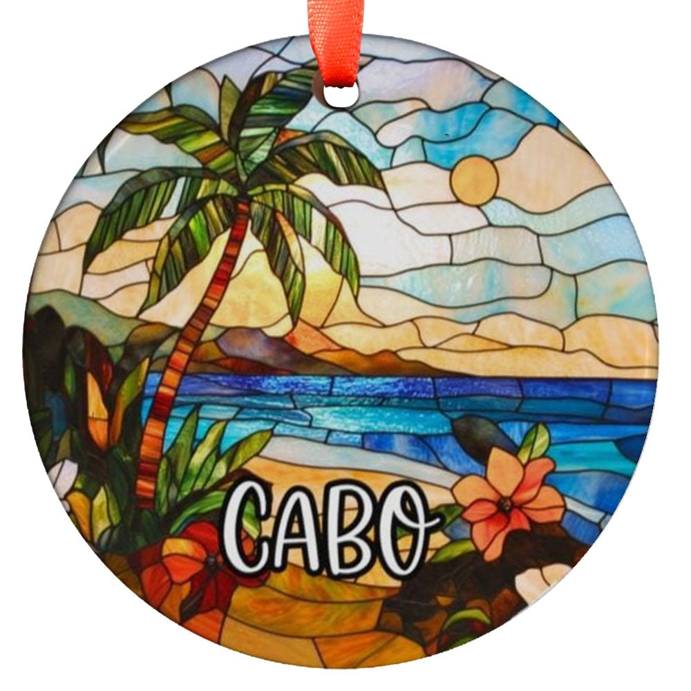 Custom Cabo San Lucas Ornament |Faux |Unique Souvenir |Vacation Travel ...