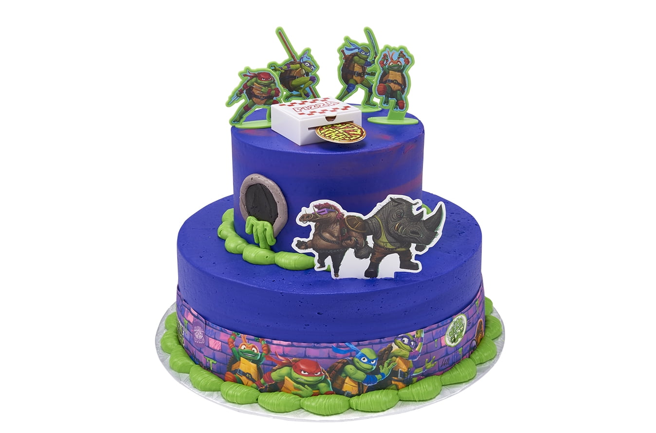 Custom Cakes Tmnt Tier Ck - Walmart.com