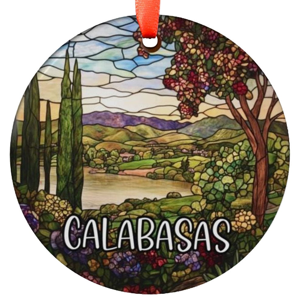 Custom Calabasas California Ornament |Faux |Unique Souvenir |Vacation ...