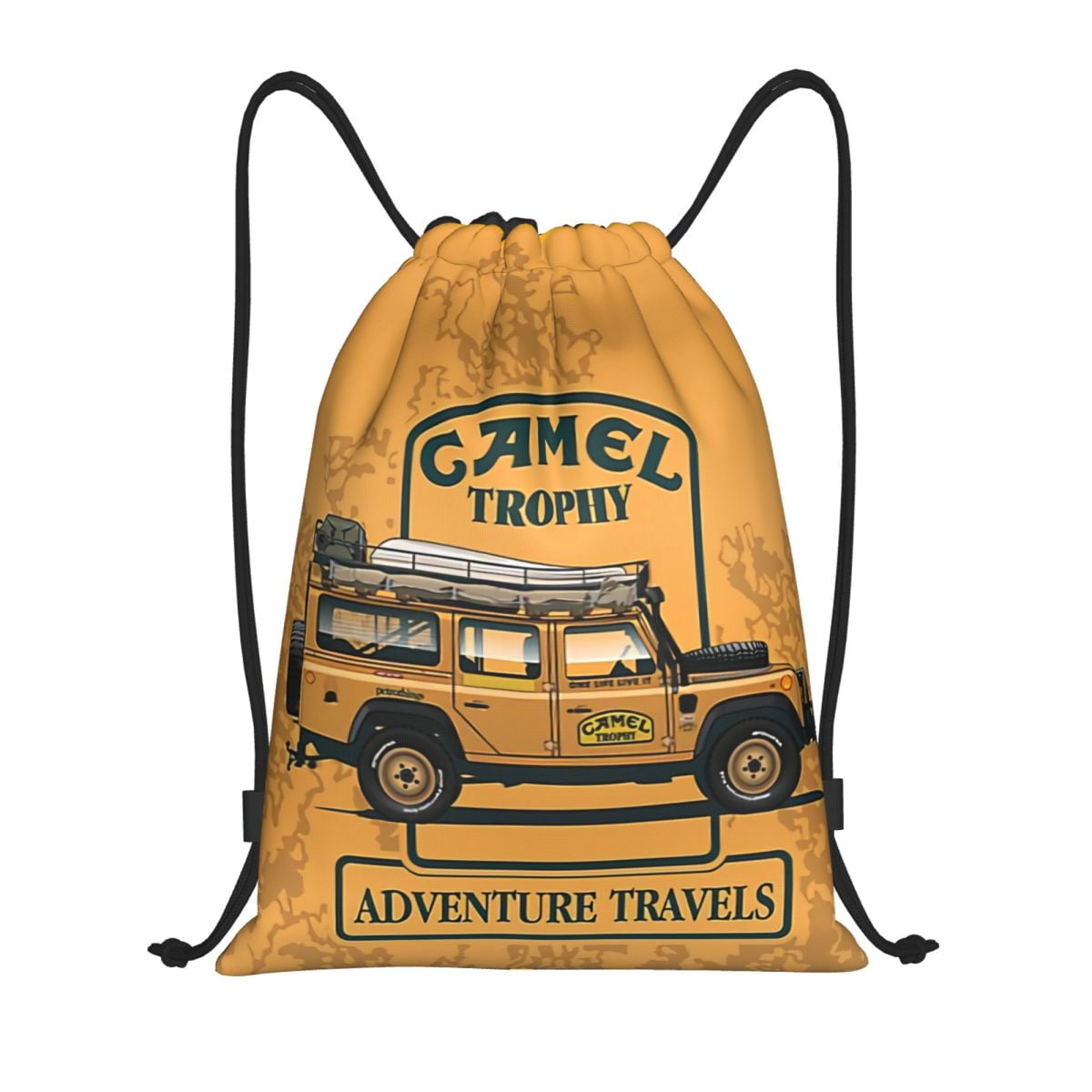 Custom Camel Trophy Defender 110 Drawstring Bag Men Women Lightweight ...