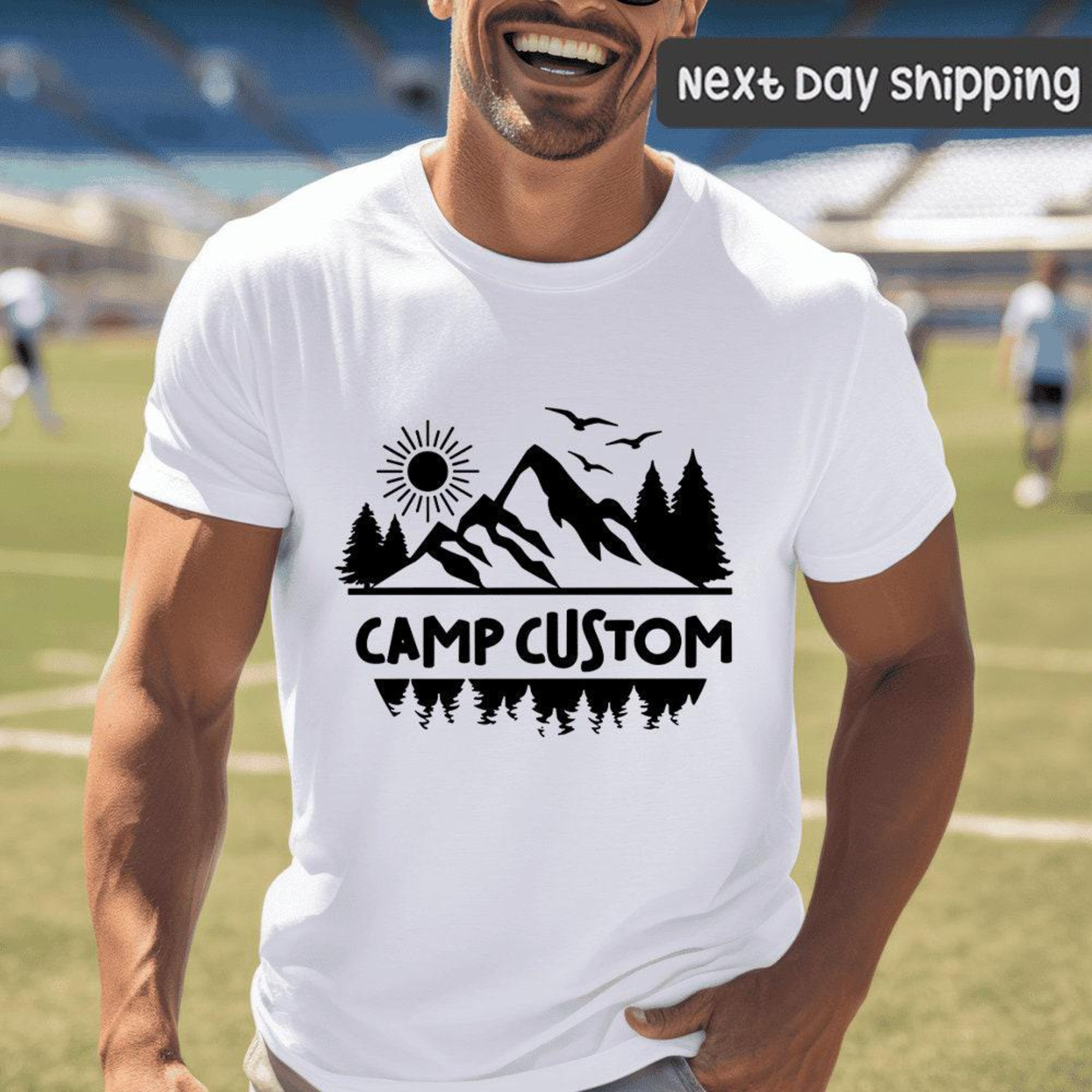 Custom Camp Shirt, Camp Gifts, Custom T-shirt, Custom Shirt, Custom ...