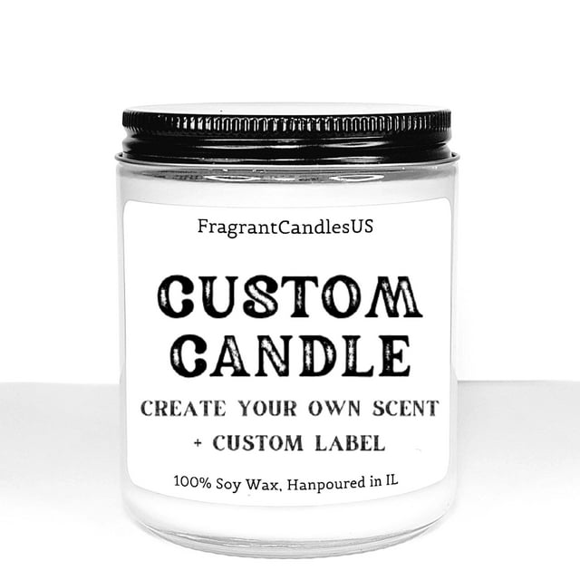 Custom Candle, Personalized, personalized candle, personalized ...