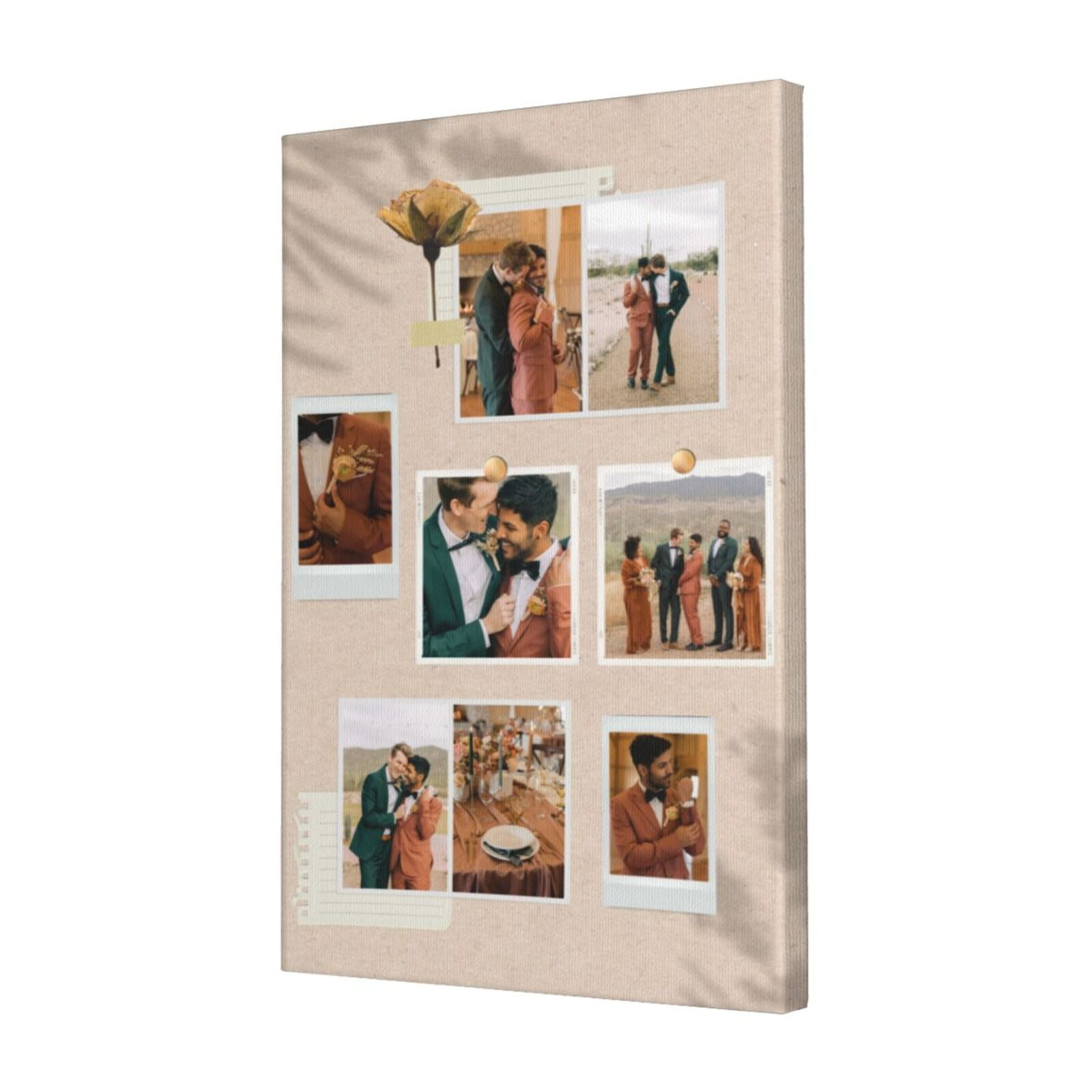 Custom Canvas Prints Light Brown Beige Refined Romantic Couple Partner ...