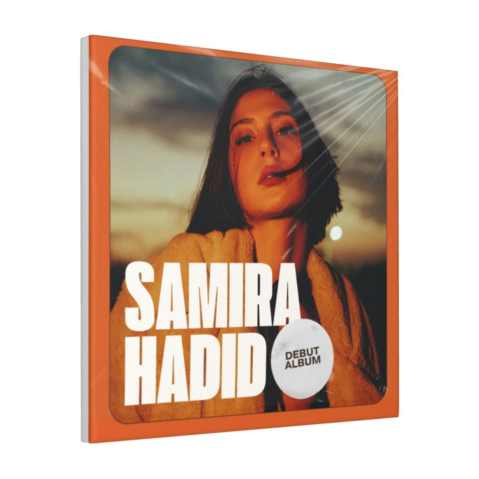 Custom Canvas Prints Orange And White Retro Debut Album Personalized ...
