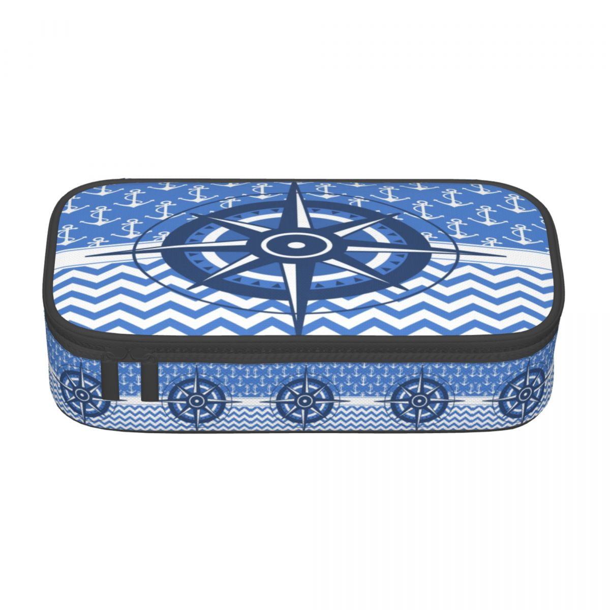 Custom Captain's Compass Cute Pencil Cases s Large Capacity l Anchor ...