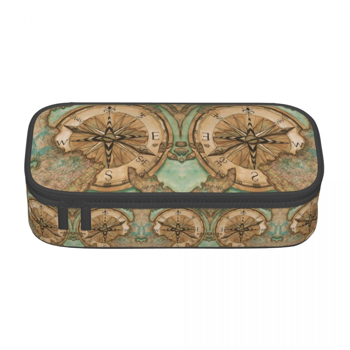 Custom Captain's Compass Cute Pencil Cases s Large Capacity l Anchor ...