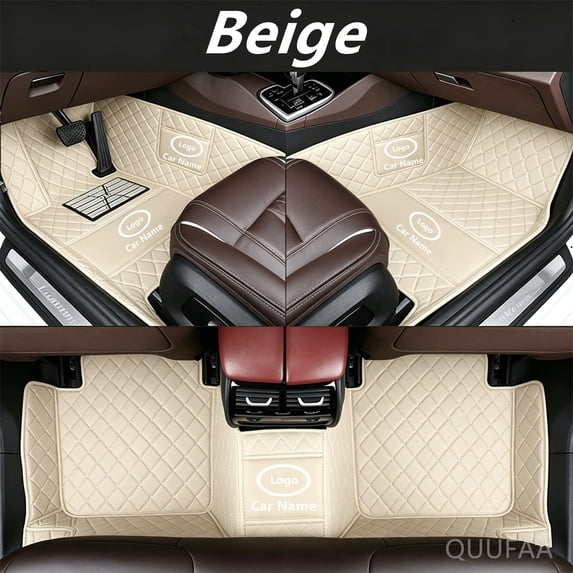 Custom Car Floor Mats For Compatible With BMW 1 Series E82/E88 128i ...