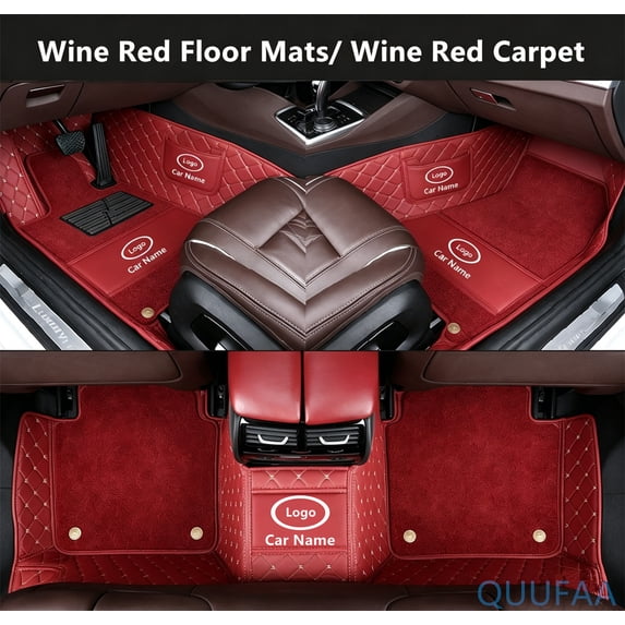 Custom Car Floor Mats For Compatible With INFINITI QX60 L50-L51 2014 ...