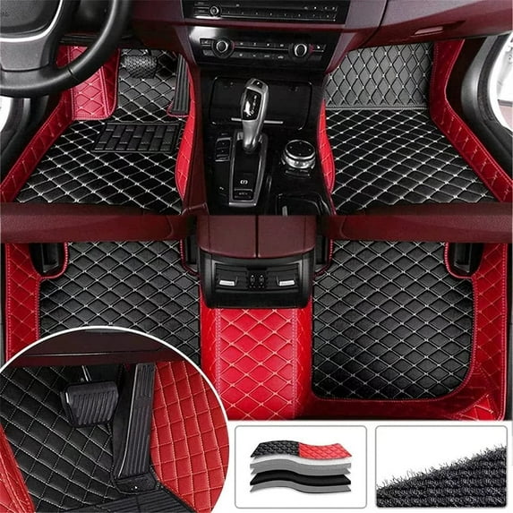 Custom Car Floor Mats For Honda Accord 2003-2025 Car Carpets Waterproof ...