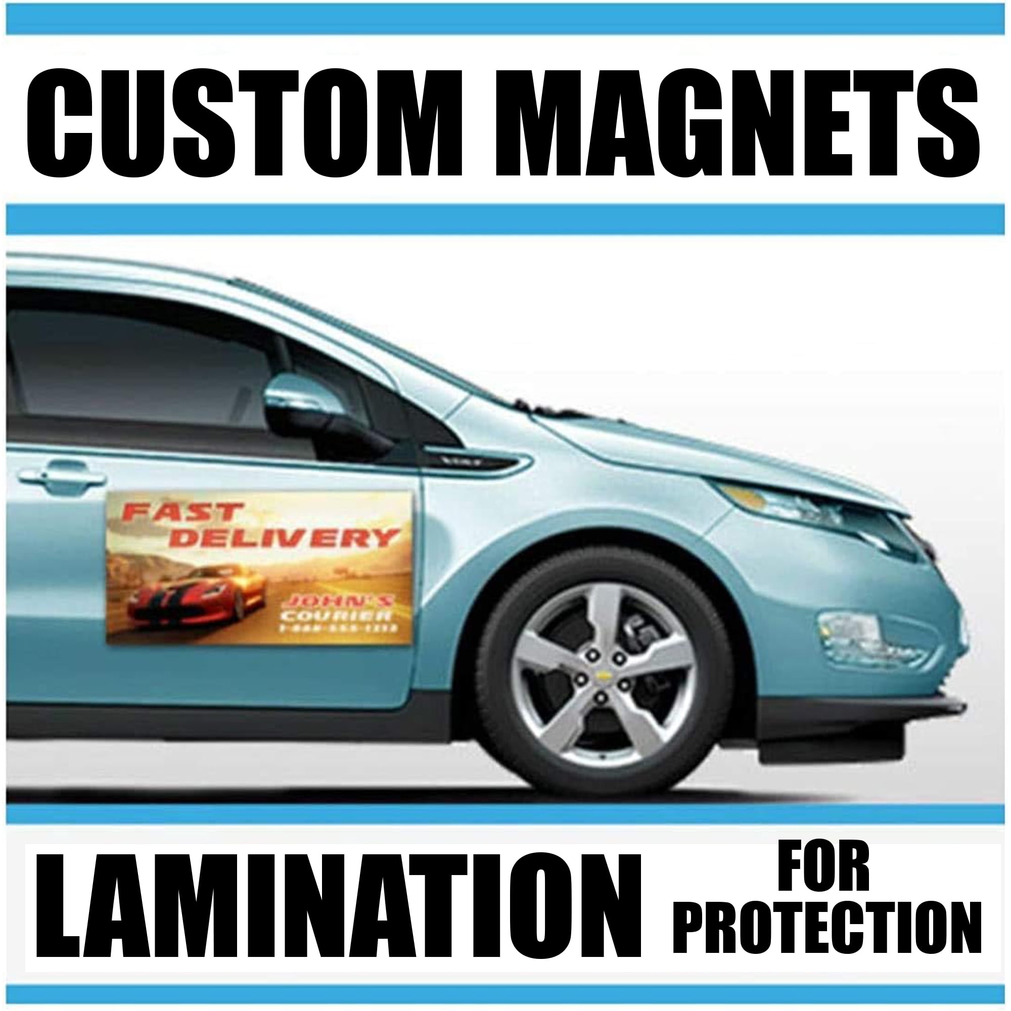 Custom Car Magnet -Decorate Your Car with a Fully Customized Design ...