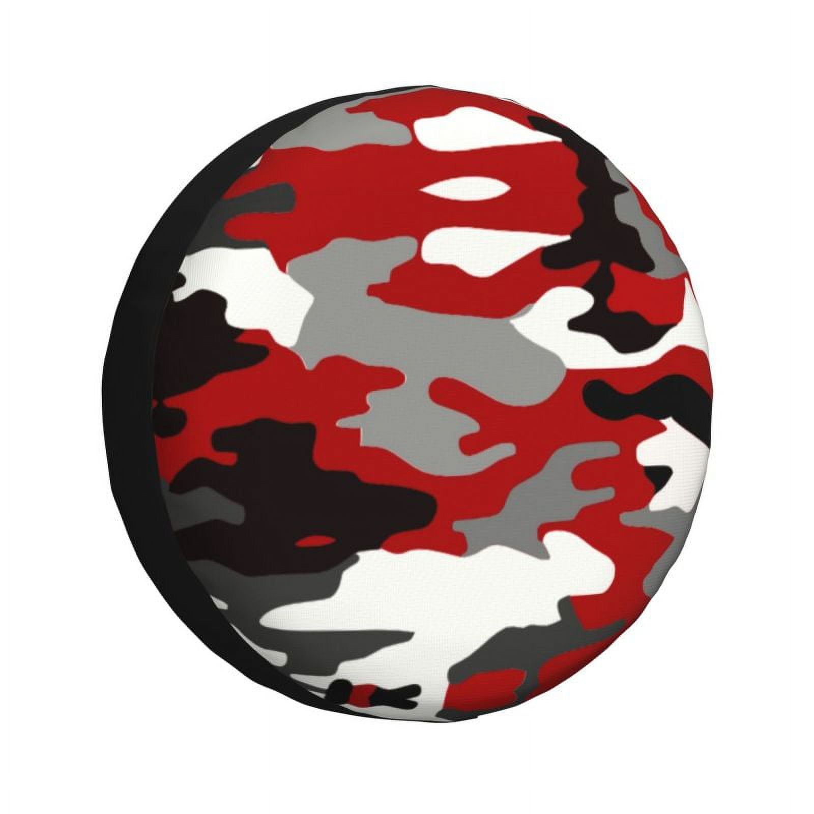 Custom Carbon Tire Cover 4WD 4x4 Trailer Army uflage Spare Wheel ...