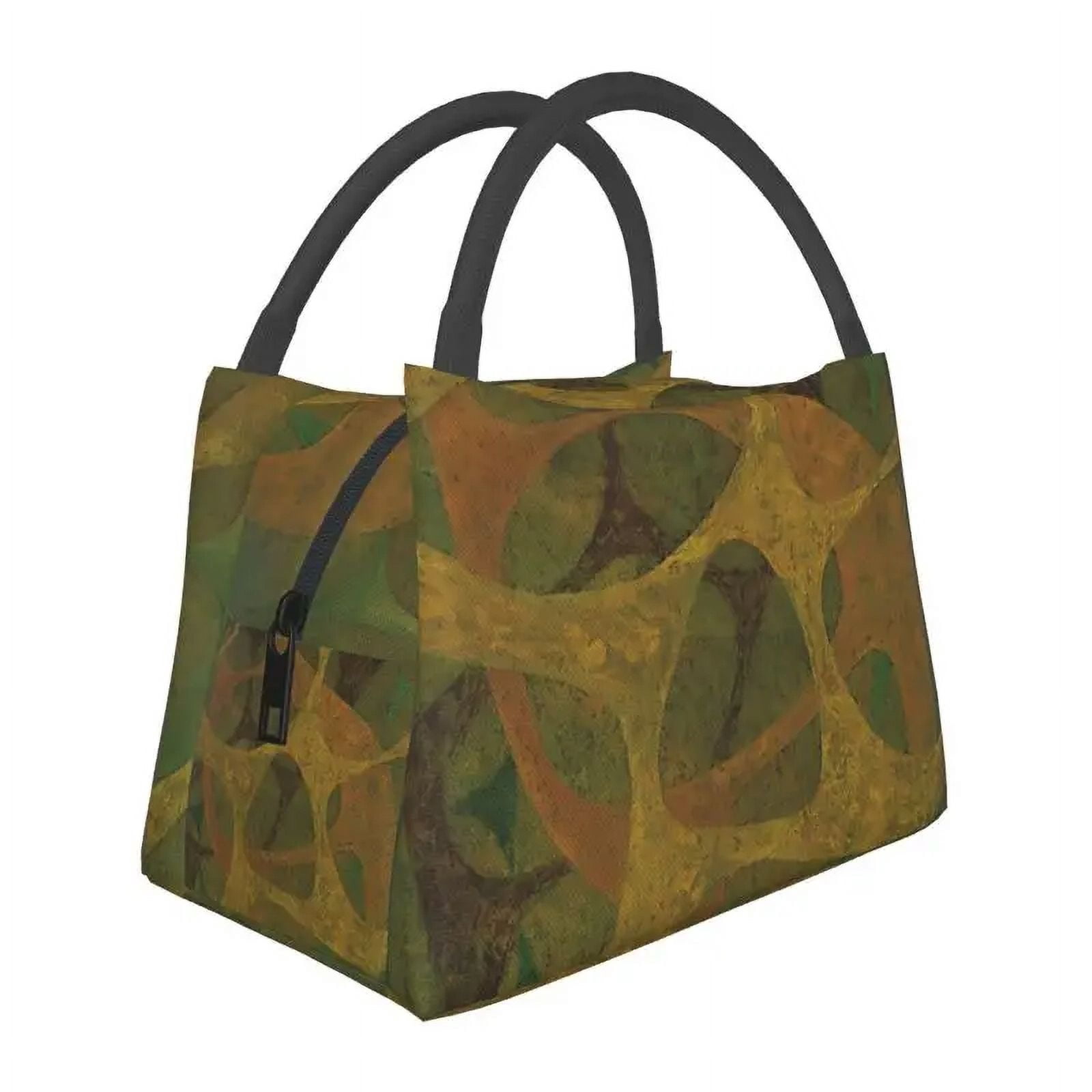 Custom Carlos Cruz Diez Lunch Bags Women Cooler Thermal Insulated Lunch ...