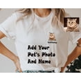Custom Cat Shirt Personalized Cat Photo and Name Shirt Custom Name Dog ...