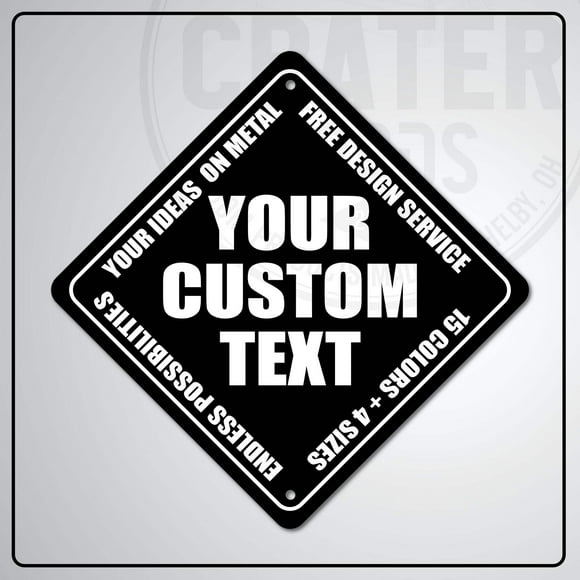 Custom Safety Sign