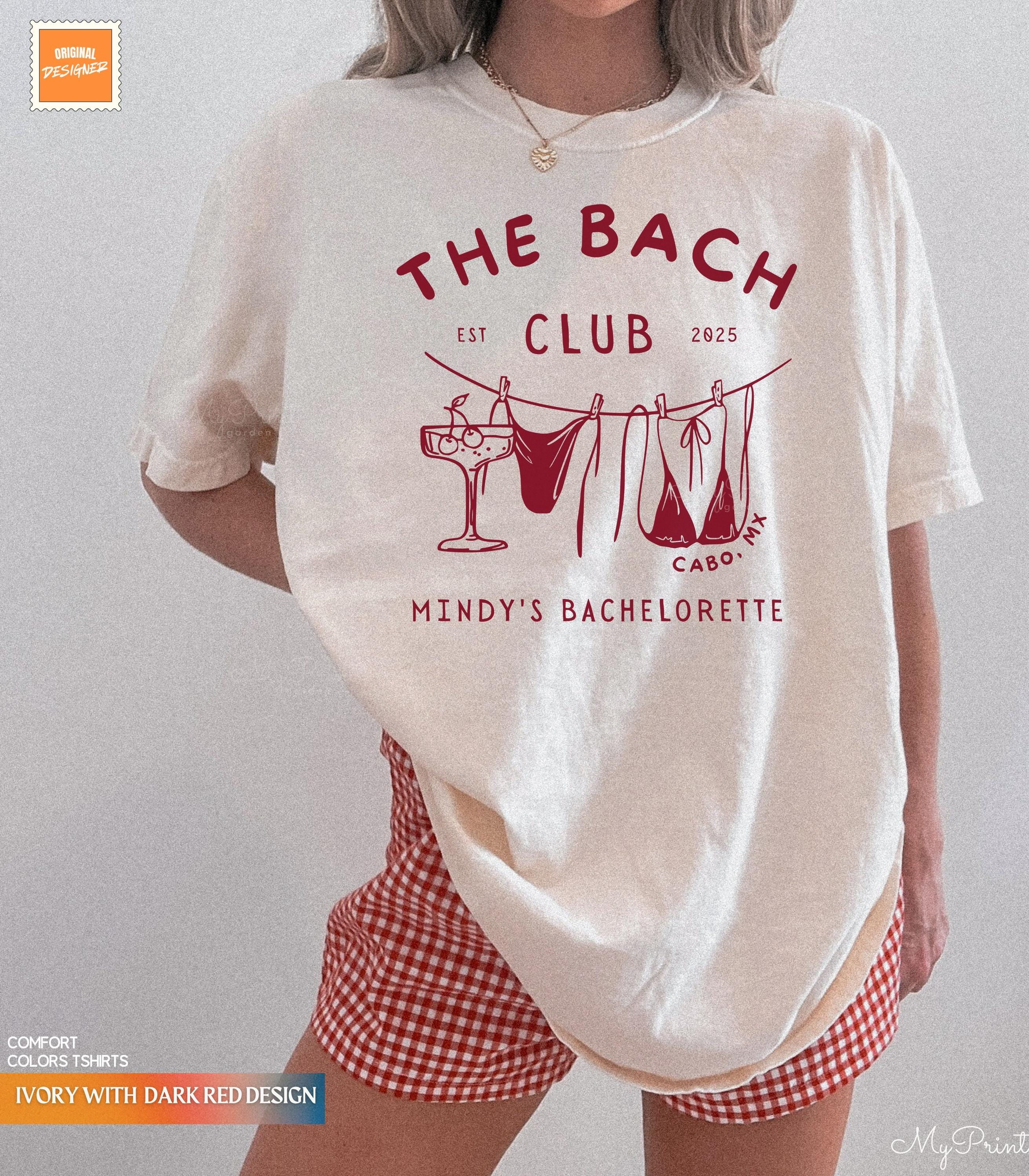 Custom Cherry Margarita Bachelorette Merch, Beach Bachelorette Comfort ...