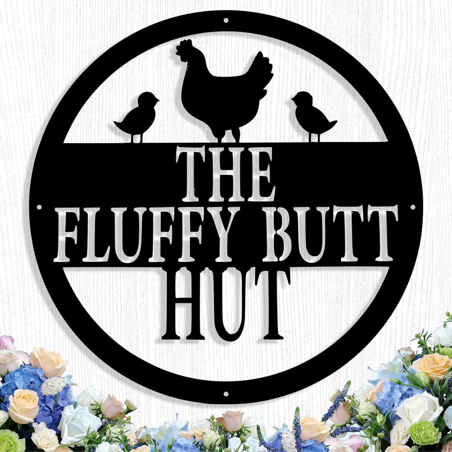 Custom Chicken Coop Metal Sign, Personalized Chicken Coop Sign for ...