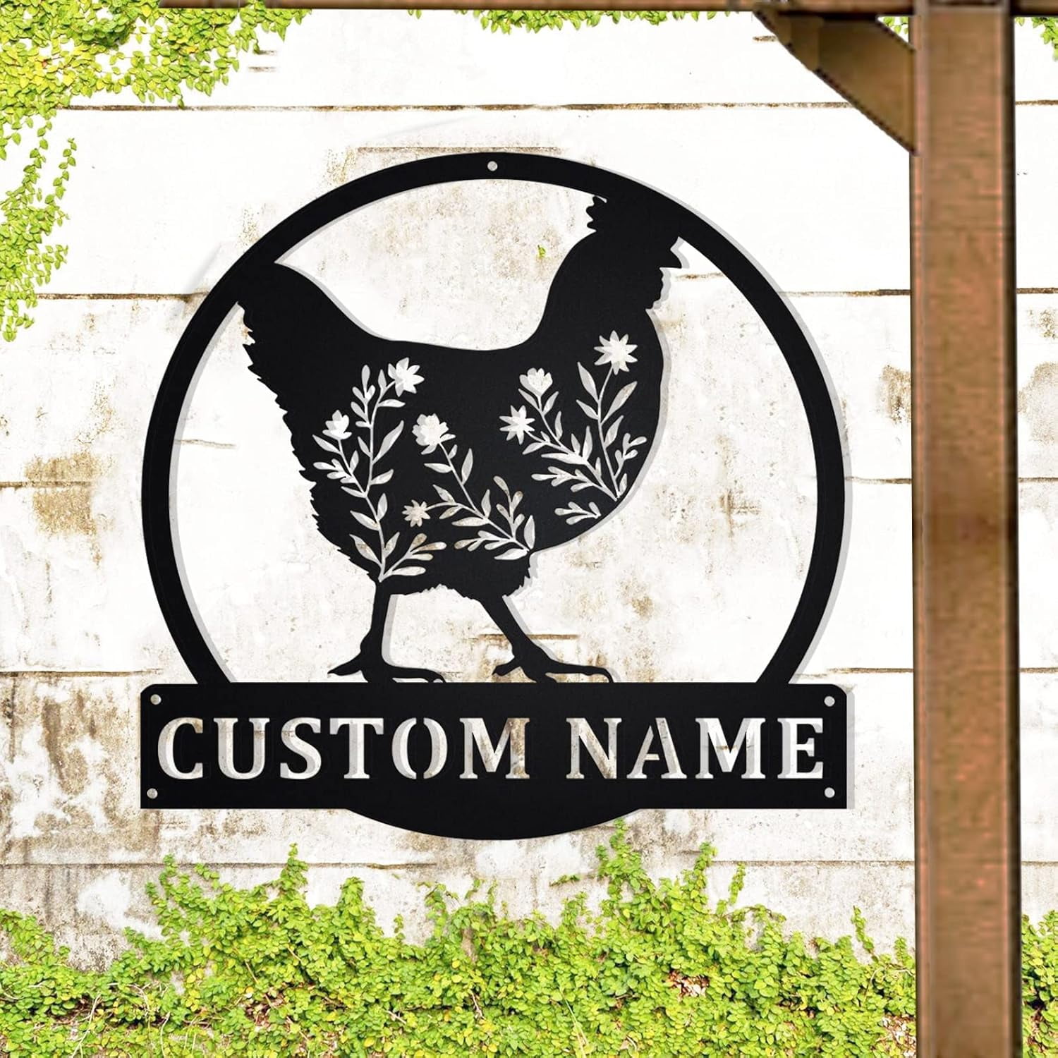 Custom Chicken Farm Metal Sign Hen House Sign Metal Chicken Coop Sign ...