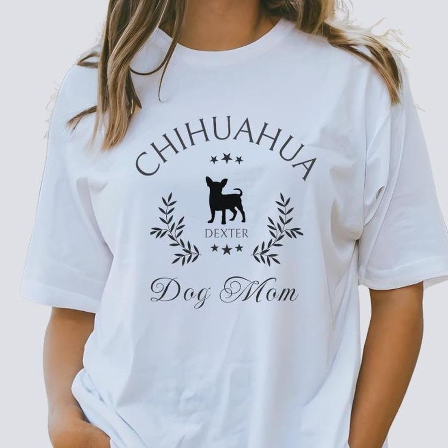 Custom Chihuahua Dog Mom S1Hirt, Gift for Chihuahua Owner ...