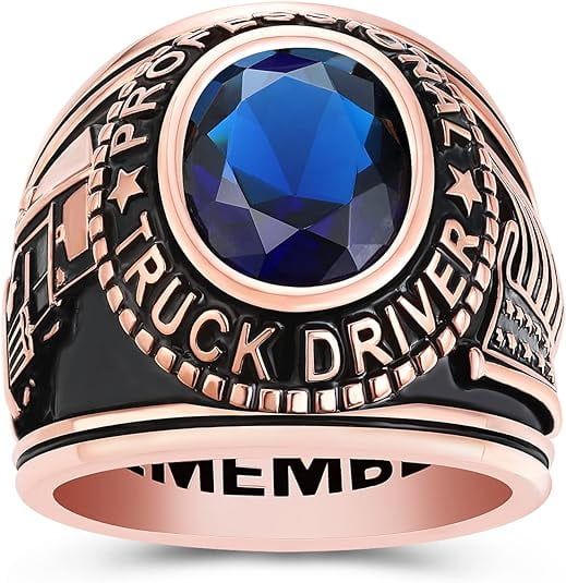 Custom Class Rings Fully Personalized Class Rings for Men Cubic ...