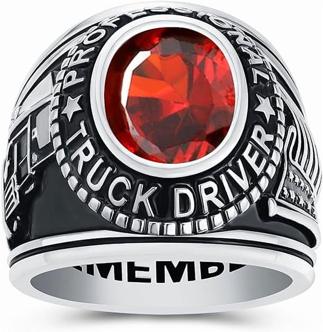 Custom Class Rings Fully Personalized Class Rings for Men Cubic ...