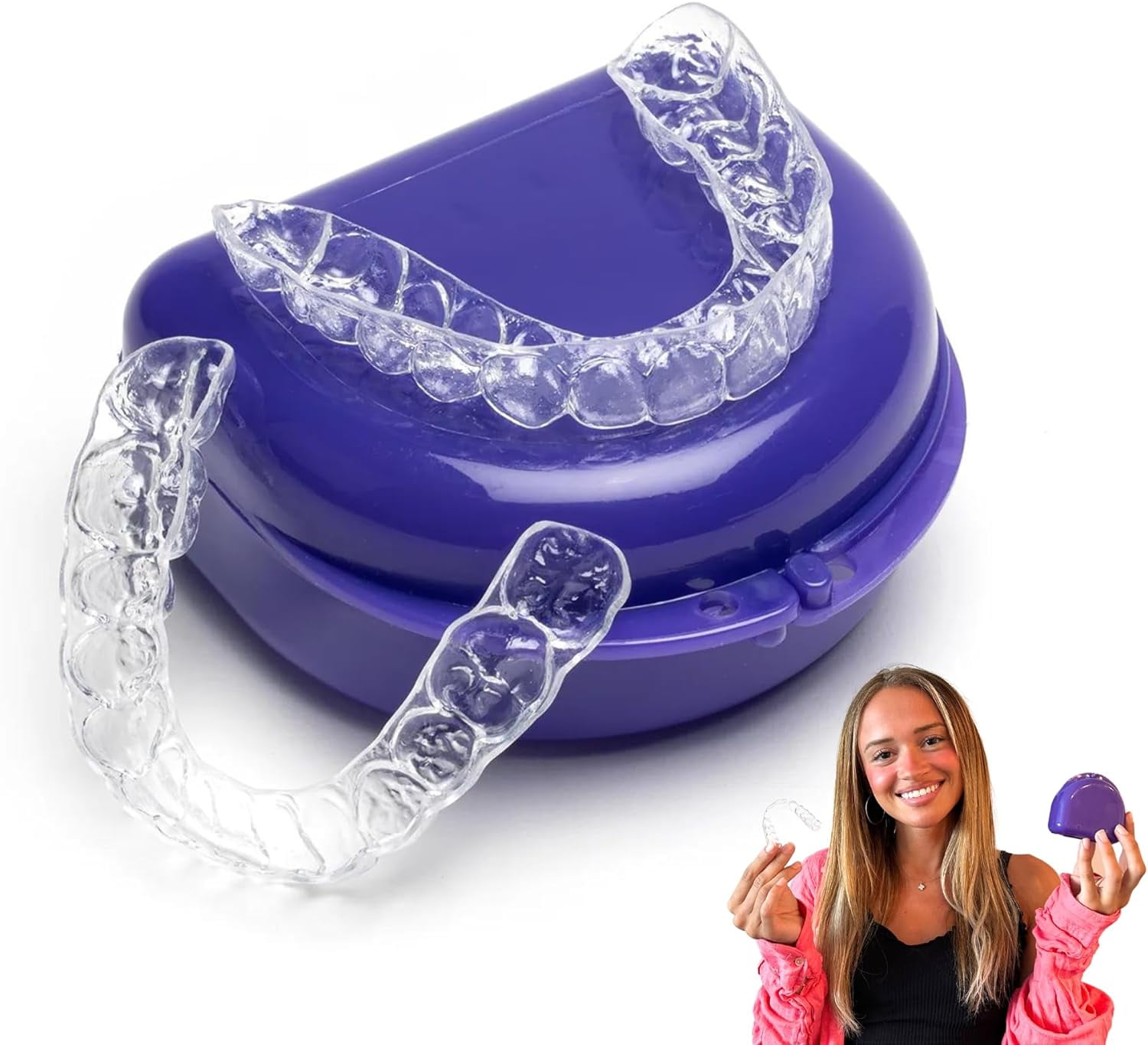 Custom Clear Dental Retainers Upper & Lower Retainers | at Home Kit for ...