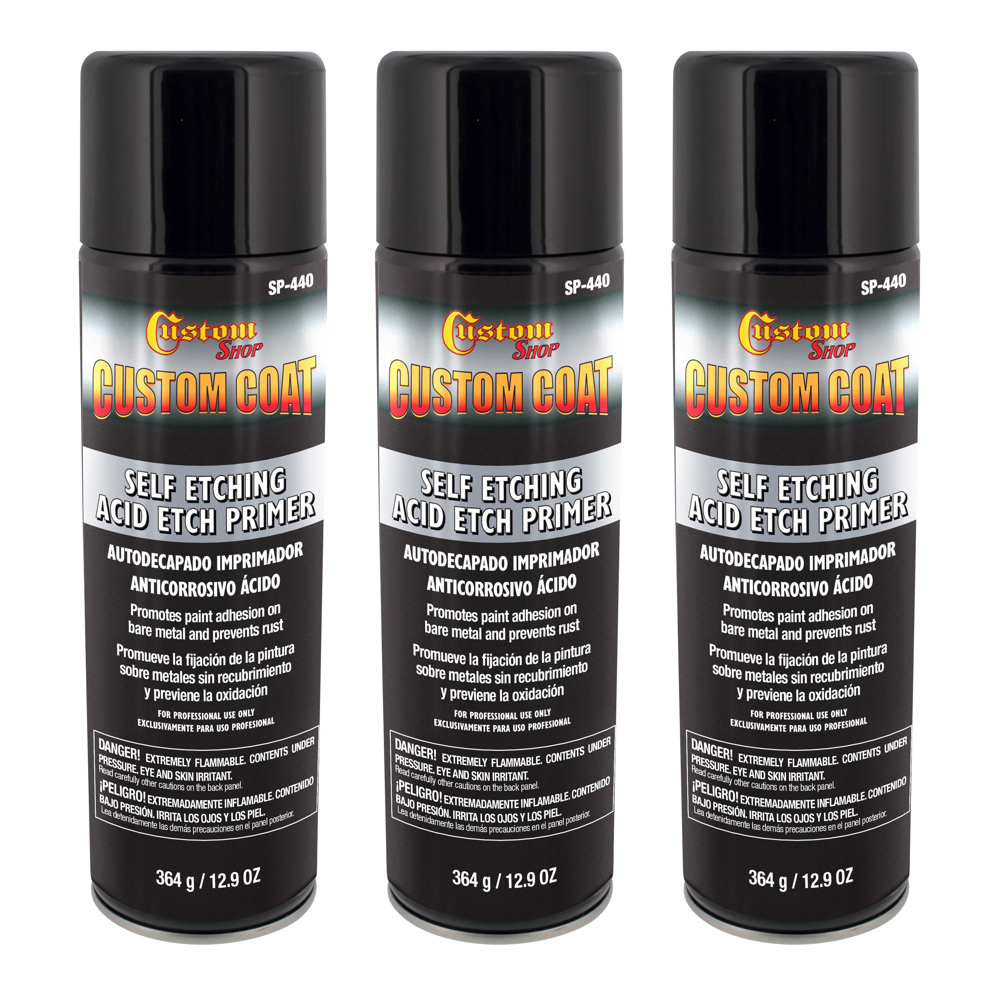 Custom Coat Super Acid Etch Primer 12.9oz Spray Can - Gray - Automotive ...