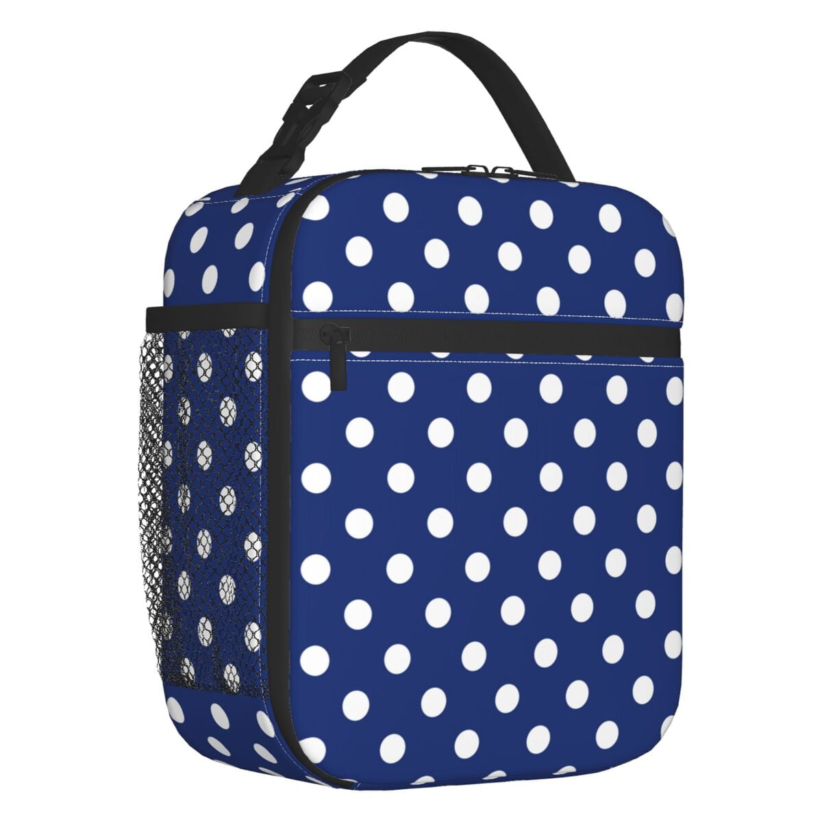 Custom Colorful Circles Abstract Geometric Pattern Lunch Bag Women Warm ...