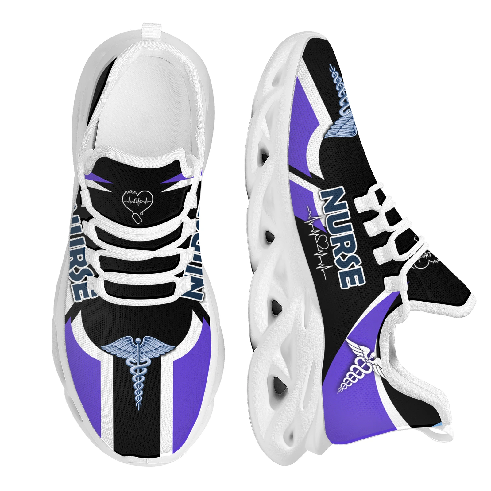 Custom Comfortable Sneakers Women's Platform Sneakers Casual Shoes ...