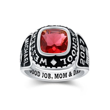 Custom Configurator Mementos USA 10kt Yellow Gold Large Men's Class ...