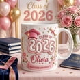 Custom Congrats Graduation Mug, Personalized Graduate Coffee Cup ...