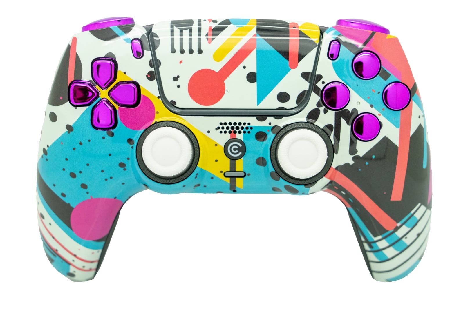 Custom Controllerzz Custom Wireless Controller Compatible with PS5 - Multiple Designs Available ...