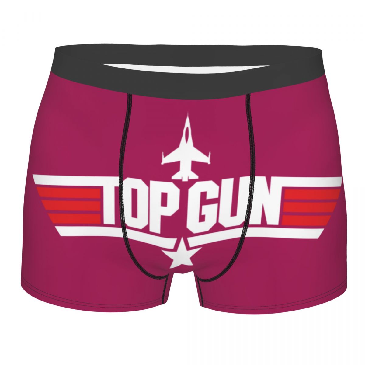 Custom Cool Maverick Boxer Shorts Panties Male Underpants Breathbale ...