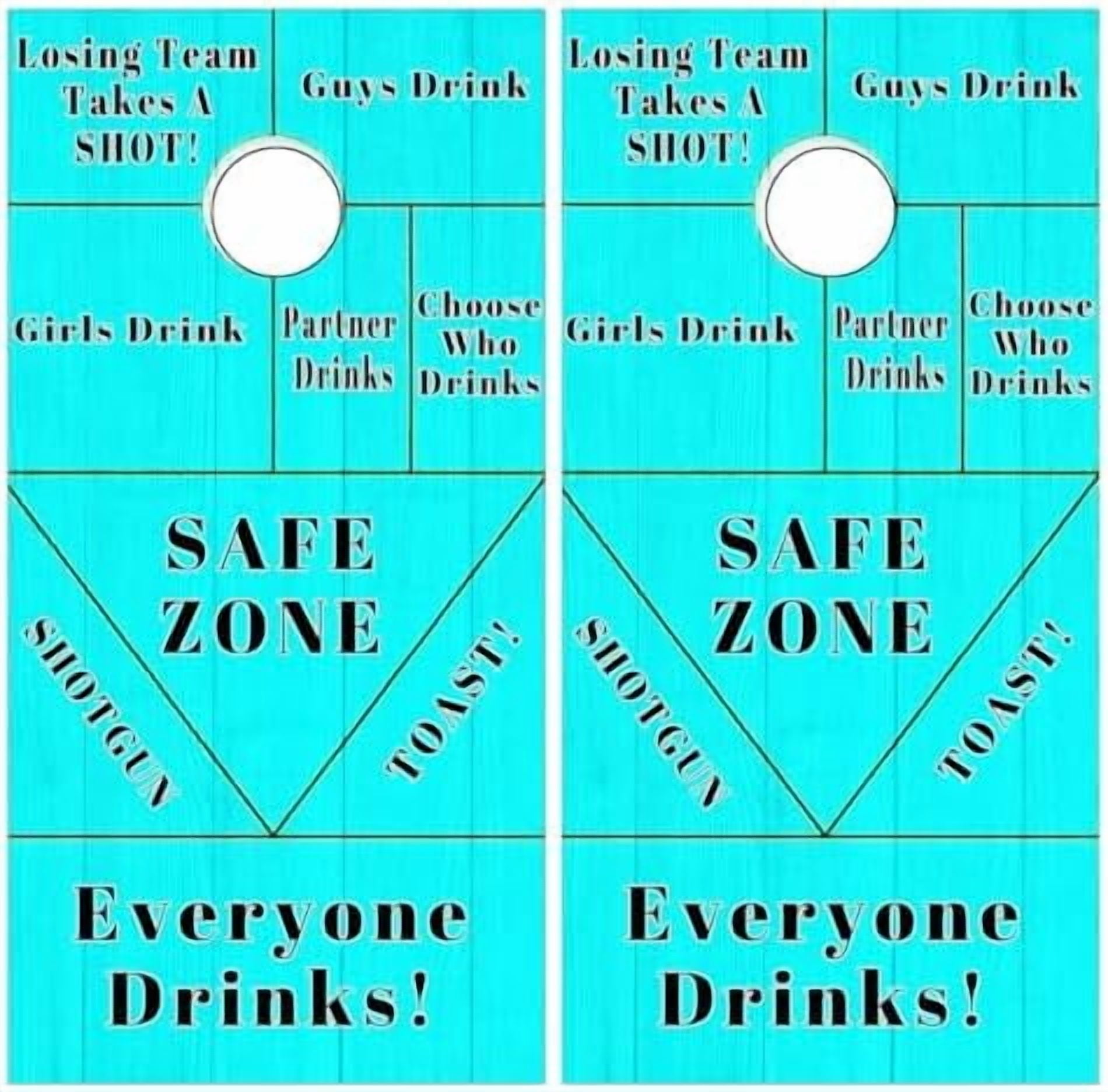 Custom Cornhole Board Vinyl Wrap Decals - 2pcs Personalized Cornhole ...