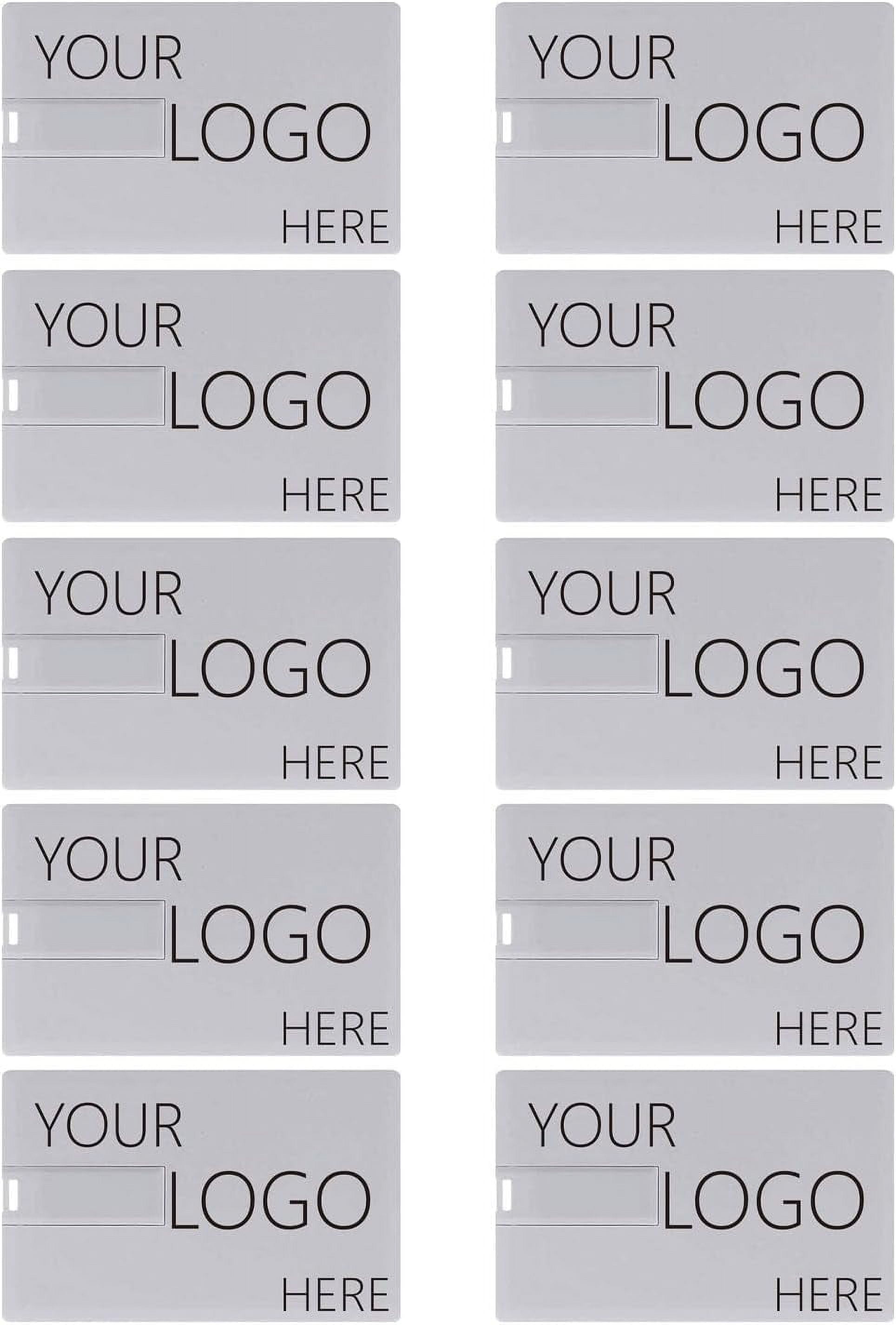 Custom Credit Card USB Flash Drive 64GB Imprinted with Your Logo - as ...