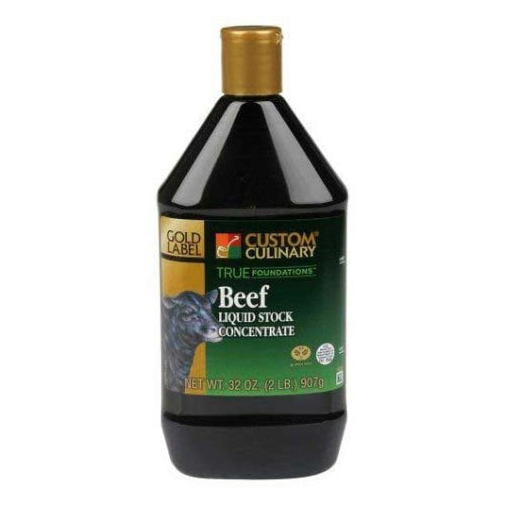 Custom Culinary Gold Label Beef Liquid Stock Concentrate, 68111AGLD ...