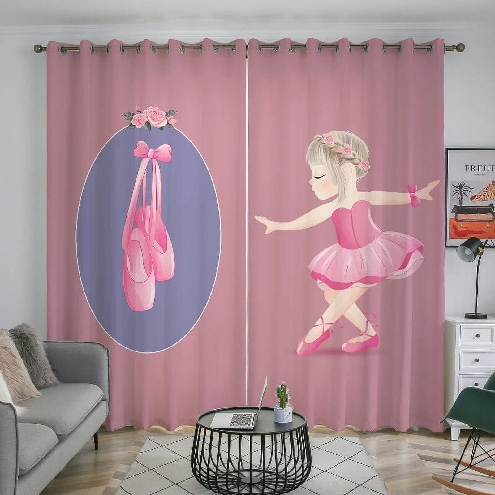 Custom Curtain Bedroom Girl Children's Room Pink ss Style Cute Cartoon ...