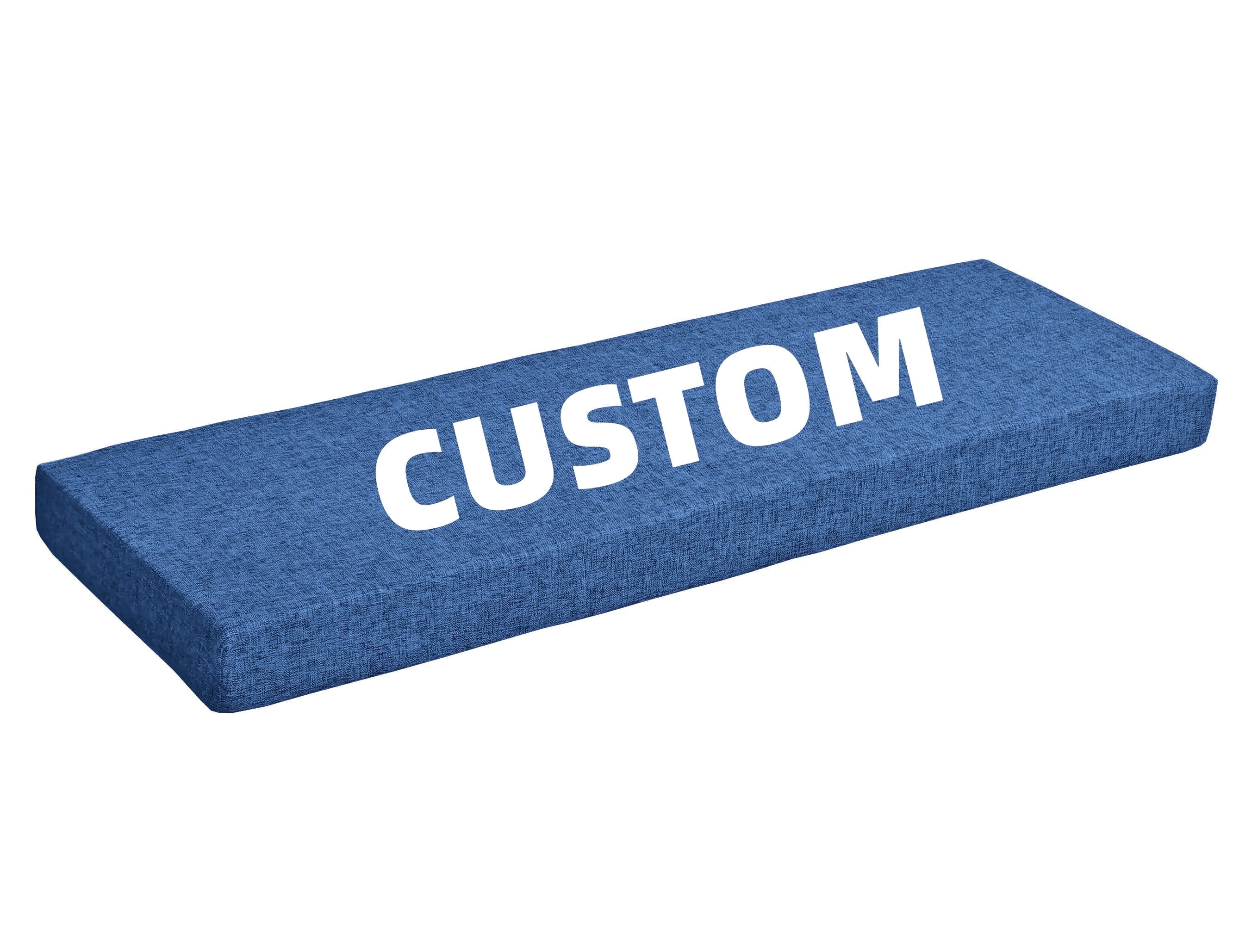 Custom Cushions Indoor, Bench Pillows, Made to Order Foam Cushion, Bay ...