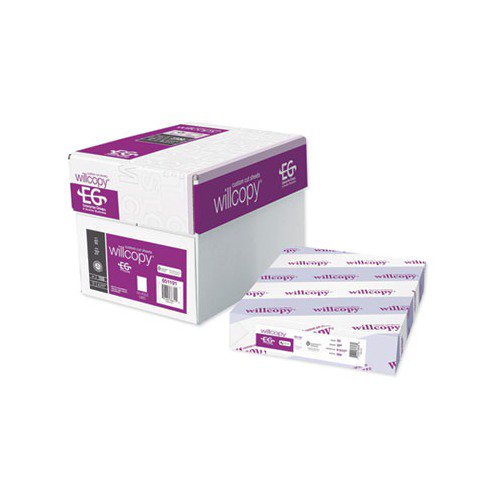 Custom Cut-Sheet Copy Paper 92 Bright, 19-Hole, 20lb, 8.5 x 11, White ...