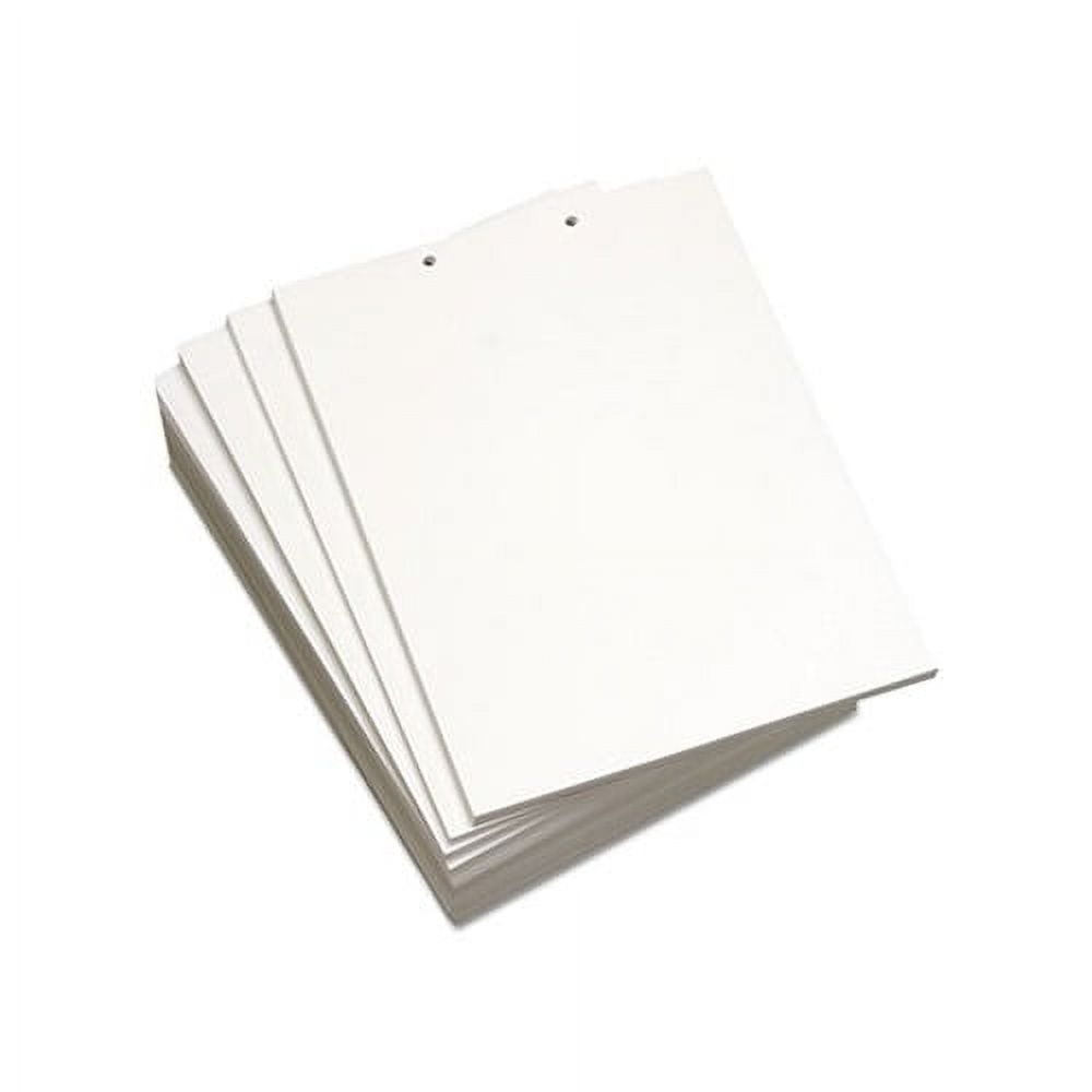 Custom Cut-Sheet Copy Paper 92 Bright, 2-Hole, 20lb, 8.5 x 11, White ...