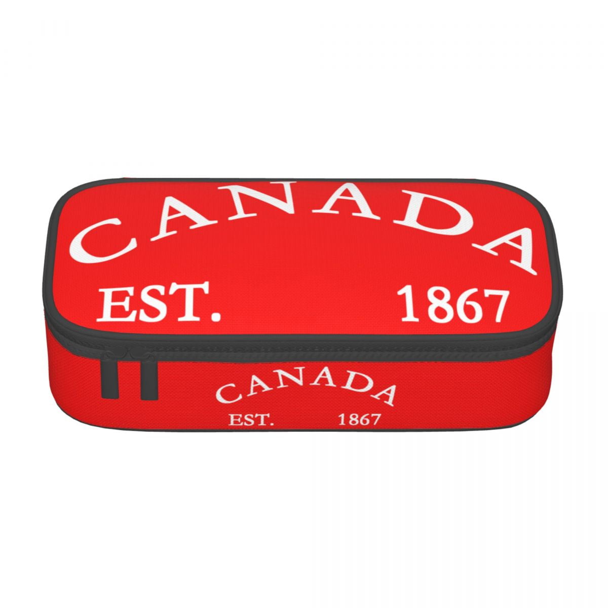 Custom Cute Flag Of Canada Pencil Cases for s Patriotism Large Storage ...