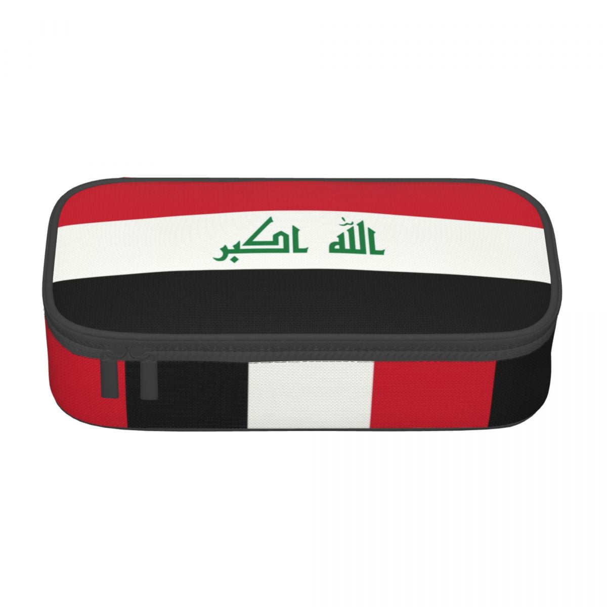 Custom Cute Flag Of Iraq Pencil Case for Gilrs Large Storage Pen Bag ...