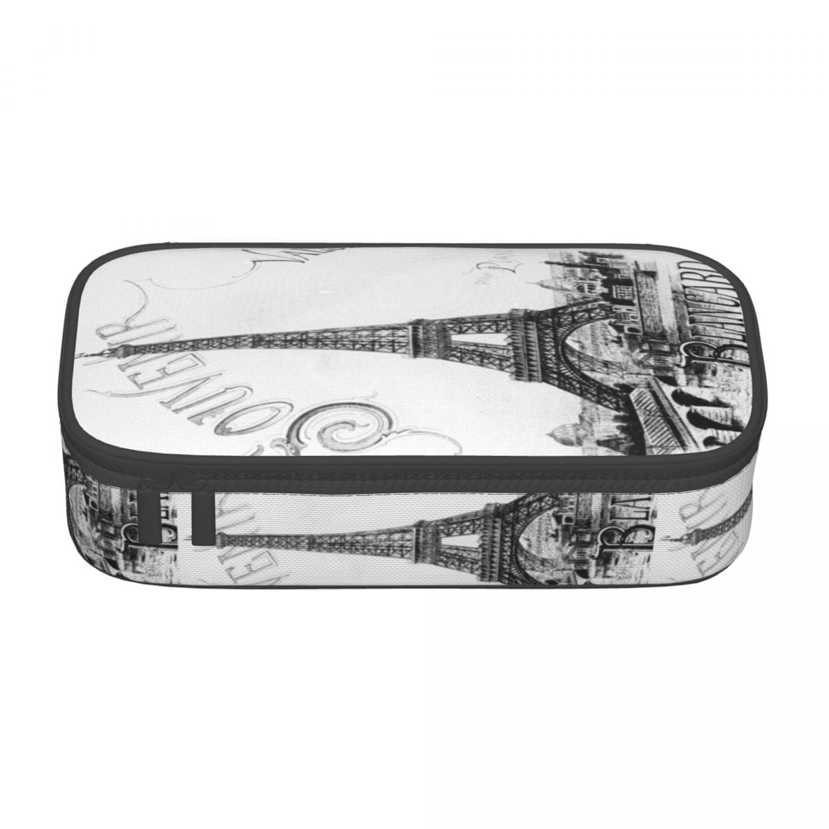 Custom Cute France Paris Eiffel Tower Pencil Cases for s Large Storage ...