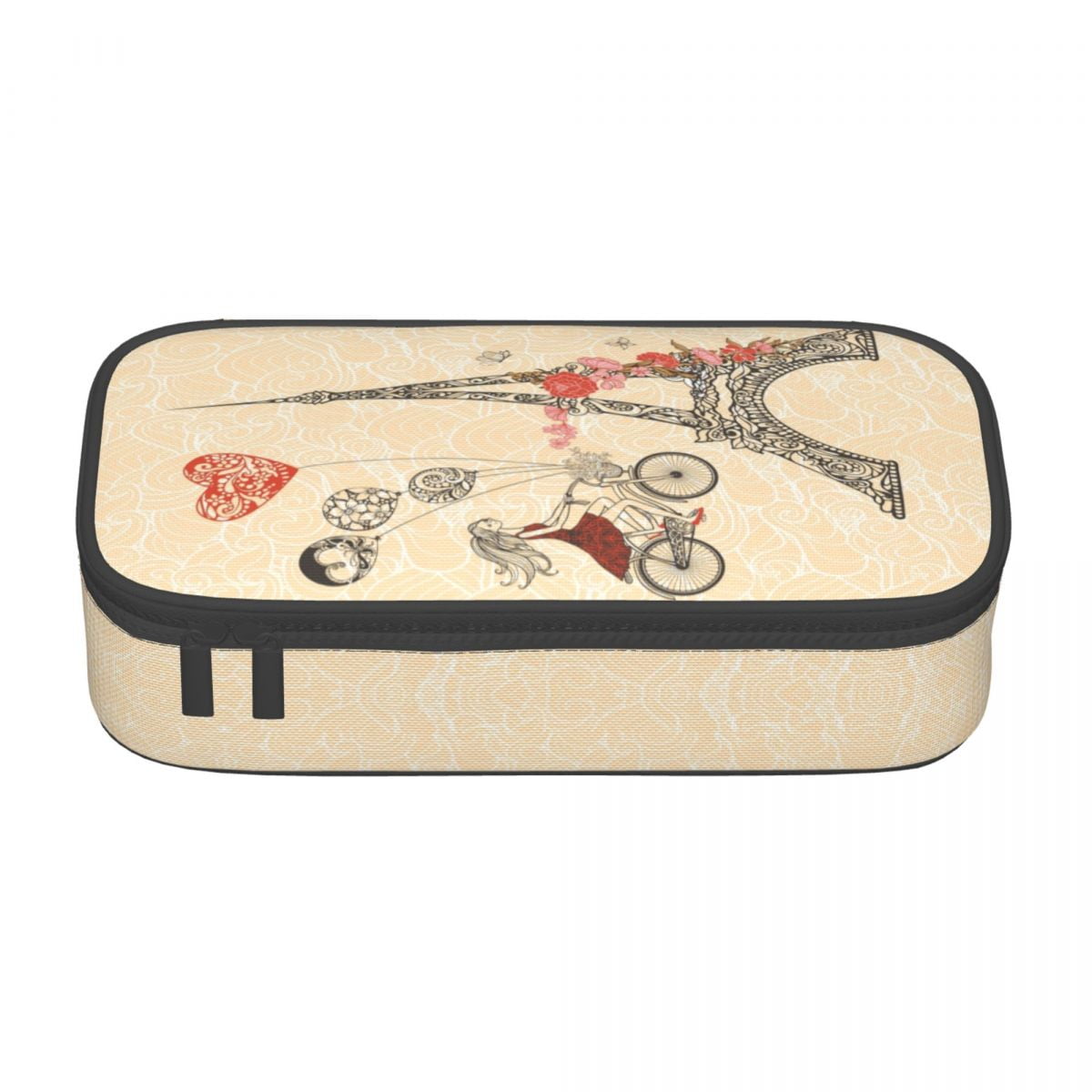 Custom Cute France Paris Eiffel Tower Pencil Cases for s Large Storage ...