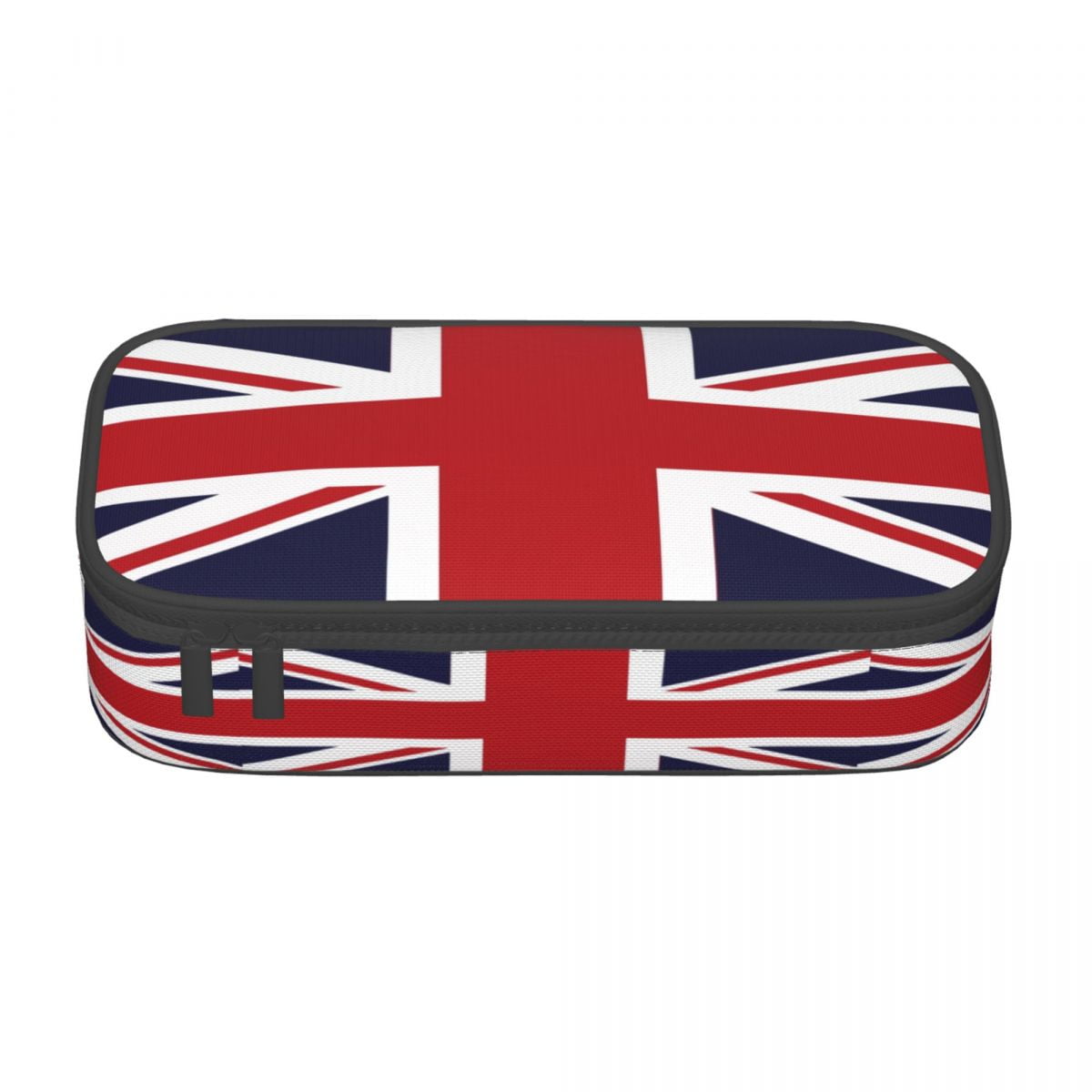 Custom Cute Heart Of British Flag Pencil Cases for Large Storage United ...
