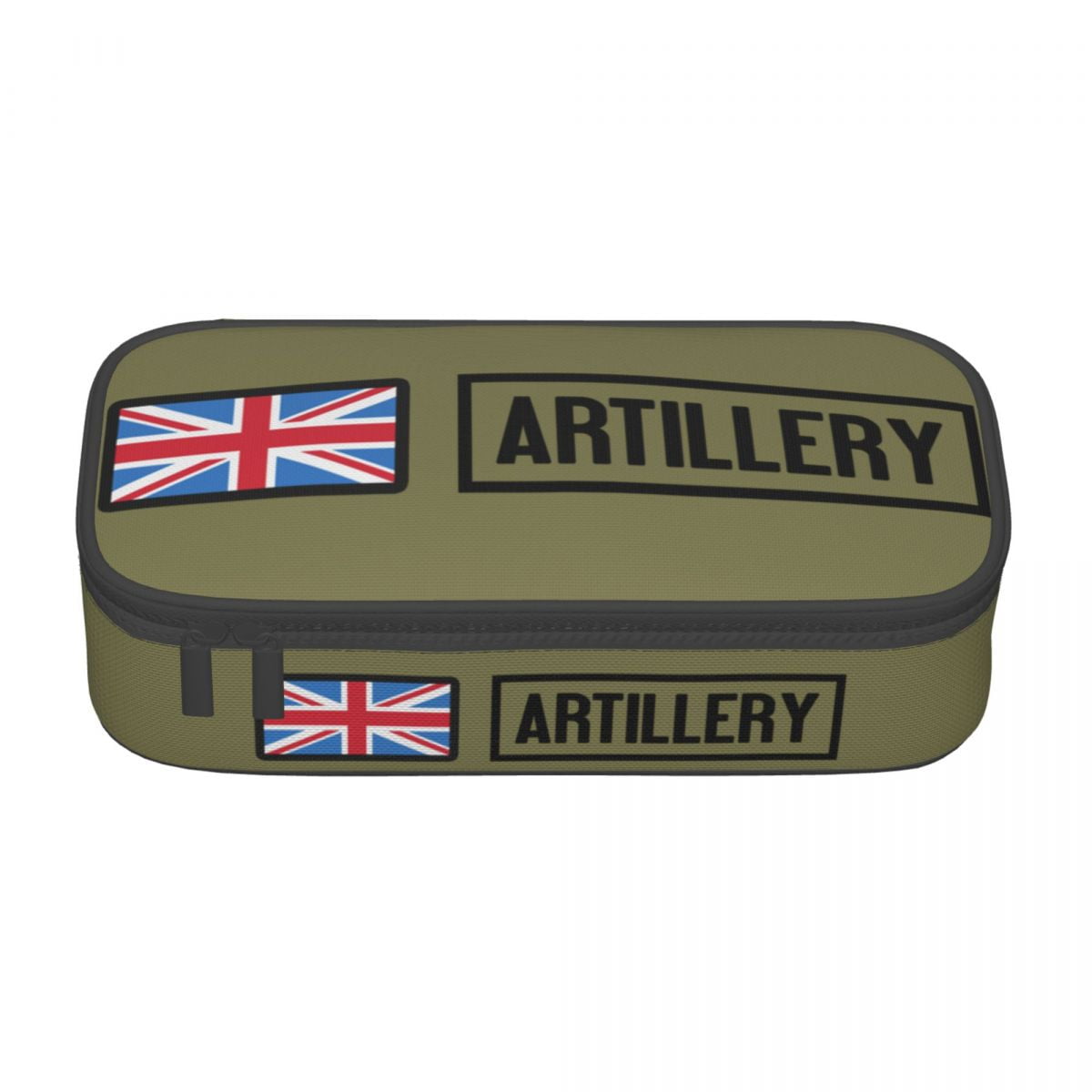 Custom Cute Heart Of British Flag Pencil Cases for Large Storage United ...