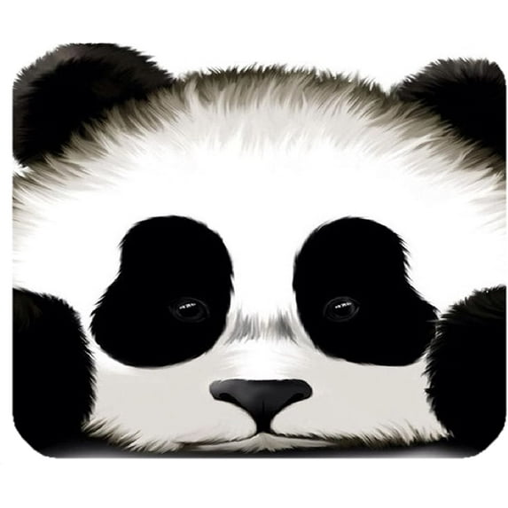 Custom Cute Panda Gaming Durable Office Accessory Rubber Mousepad Mat ...