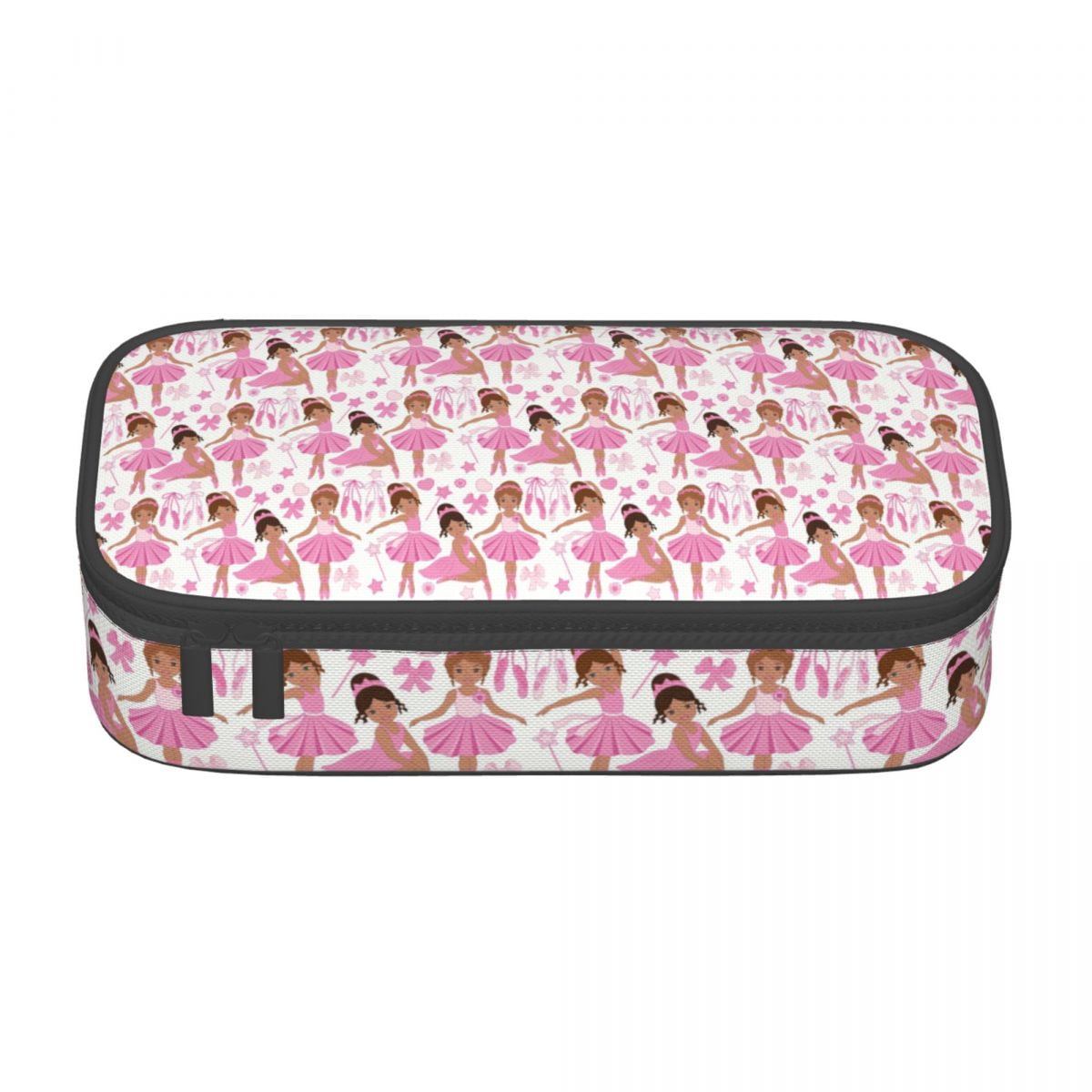 Custom Dancing Ballerina Pencil Case for Large Storage Ballet Dance ...