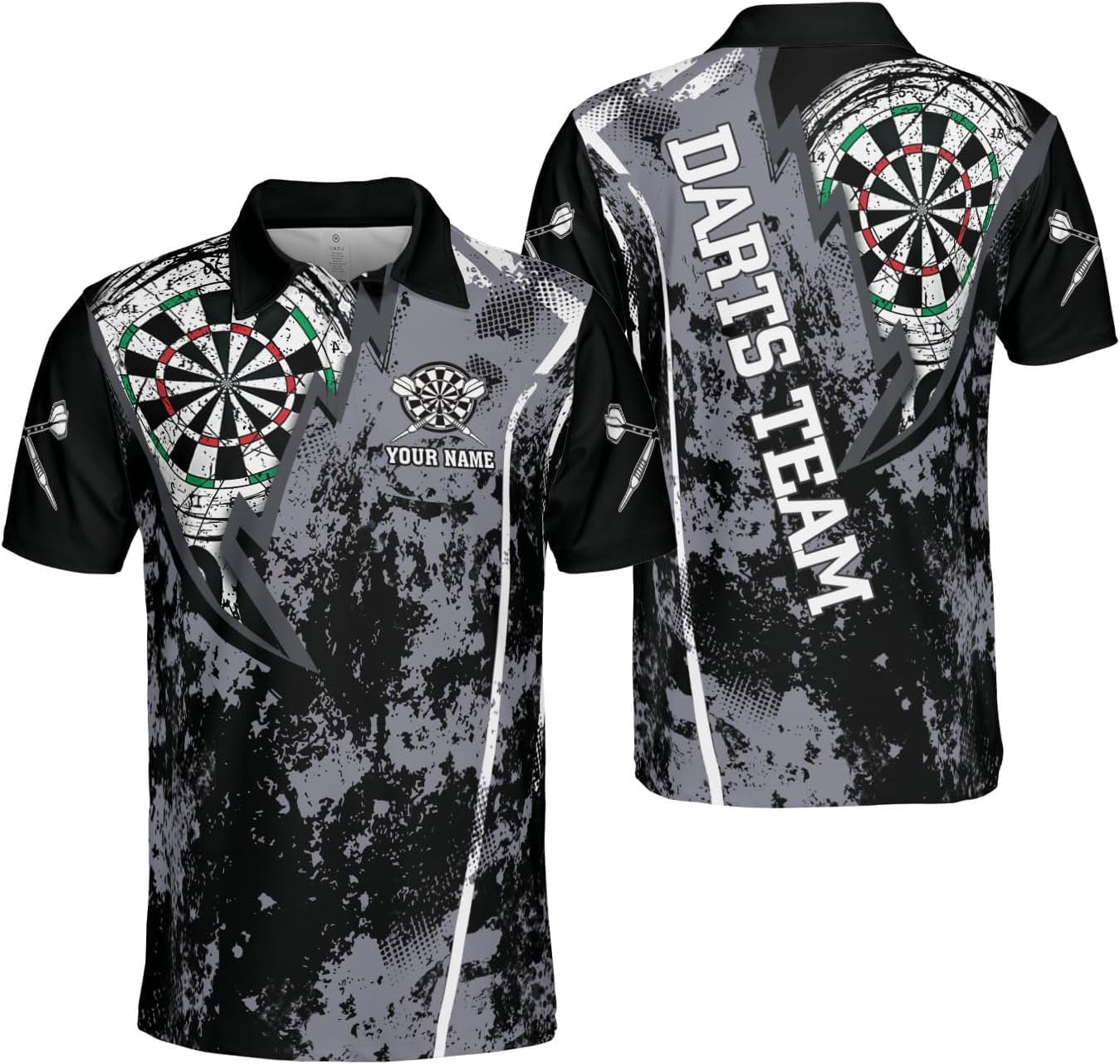 Custom Darts Polo Shirts for Men Women Personalized Team Jersey with ...